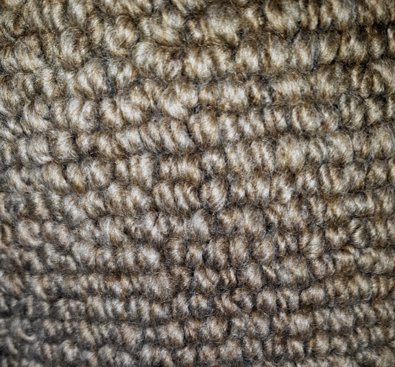 Loop Pile 100% Wool Practical Teddy Brown Scatter Mats - Rugs for all